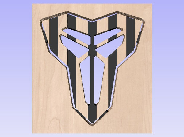 Black Mamba Cut Files SVG jpg dxf pdf crv – Hutchys Wood Creations